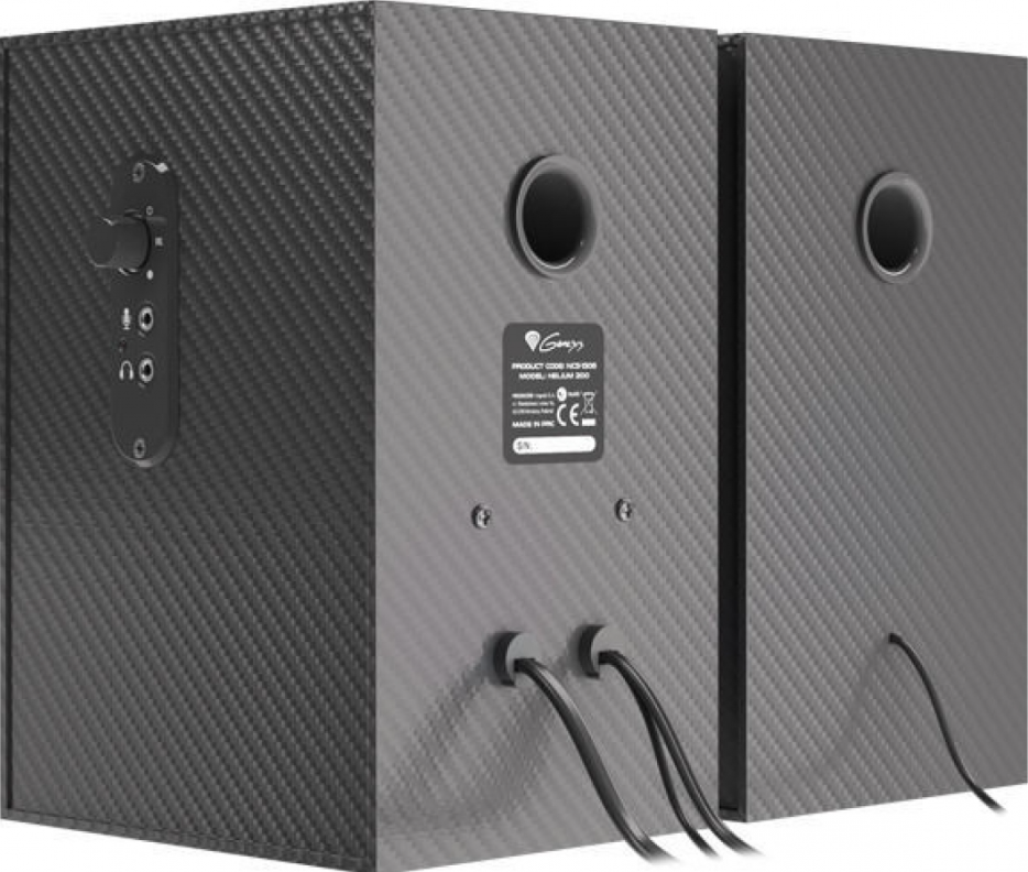 Kompiuterio kolonėlės Genesis | Helium 200 | Juodas | 4 Ω | Gaming ...