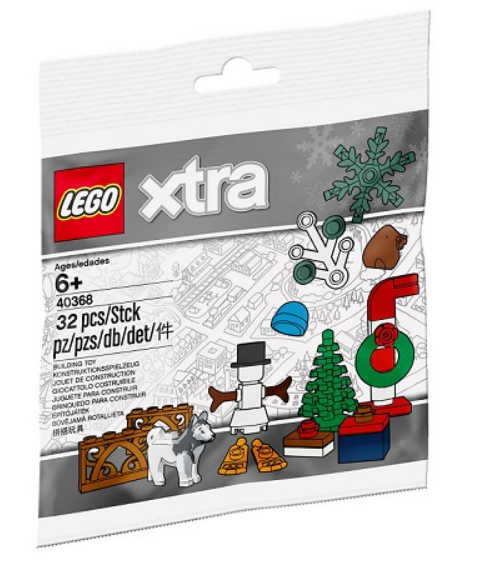 LEGO® Xtra Kalėdiniai aksesuarai (40368), modelis - 40368, žema kaina ...