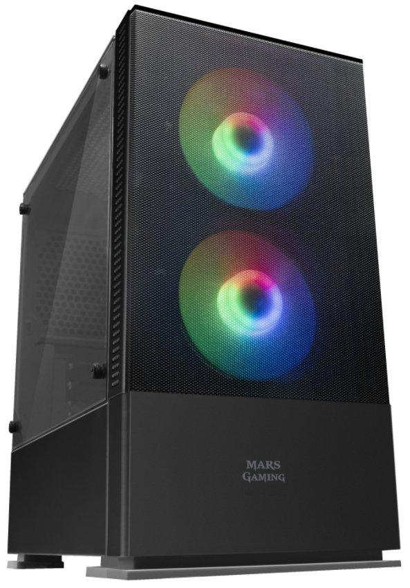Mars Gaming MCZ PC Case ARGB Juodas, žema kaina | Varle.lt