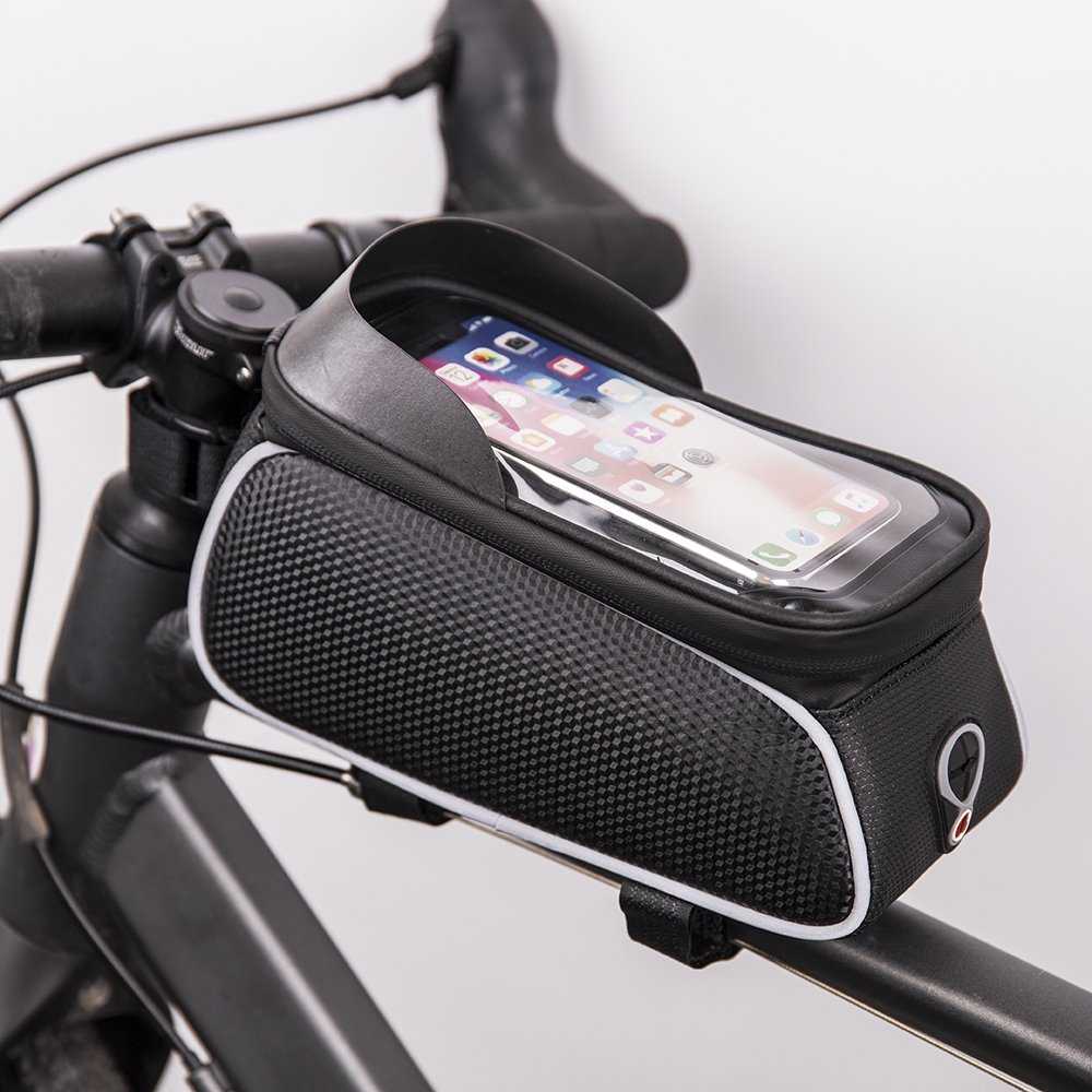 Mocco Atsparus vandeniui bike frame bag with shielded phone holder, žema kaina | Varle.lt
