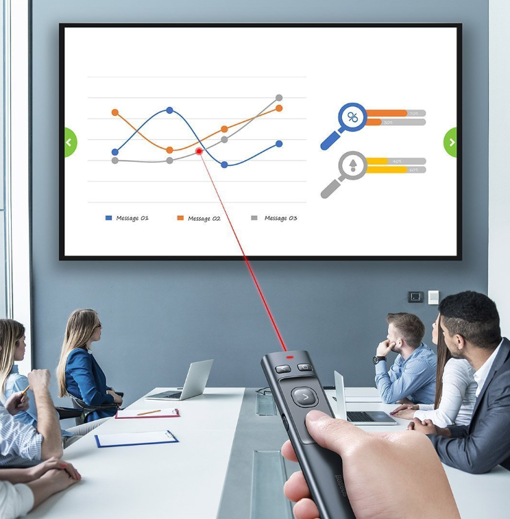 Baseus Oranžinis Dot Multifunctionale nuotolinio valdymo pultelis ...