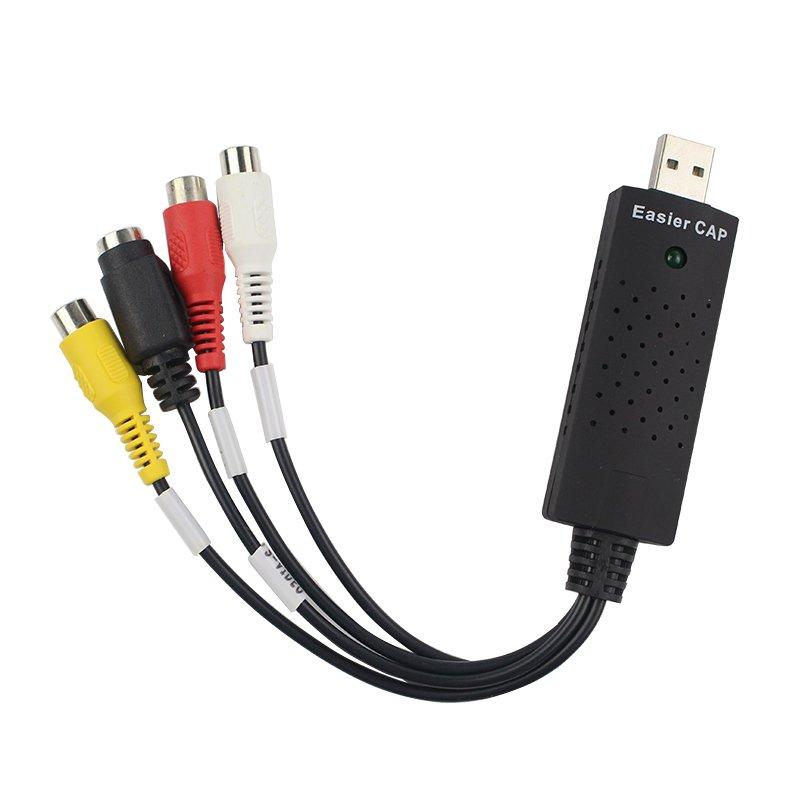RoGer USB Signal Capture Card for AV / RCA / S-Video / NTSC, PAL, žema ...