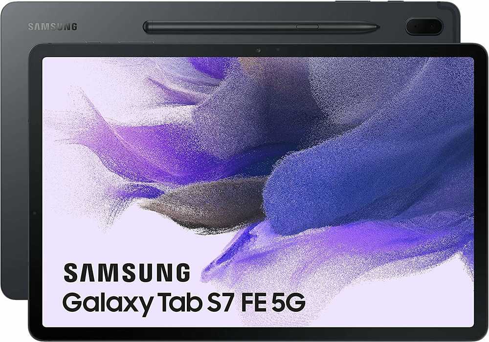 Planšetė Samsung Galaxy Tab S7 FE 5G 64GB SM-T736B Mistinė juoda ...