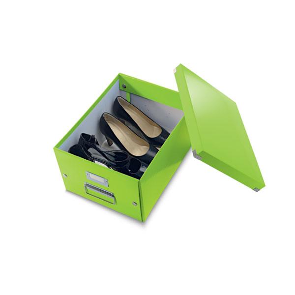 Archyvavimo dėžė LEITZ WOW, sudedama, A4, 200 x 281 x 370 mm, žalia sp ...