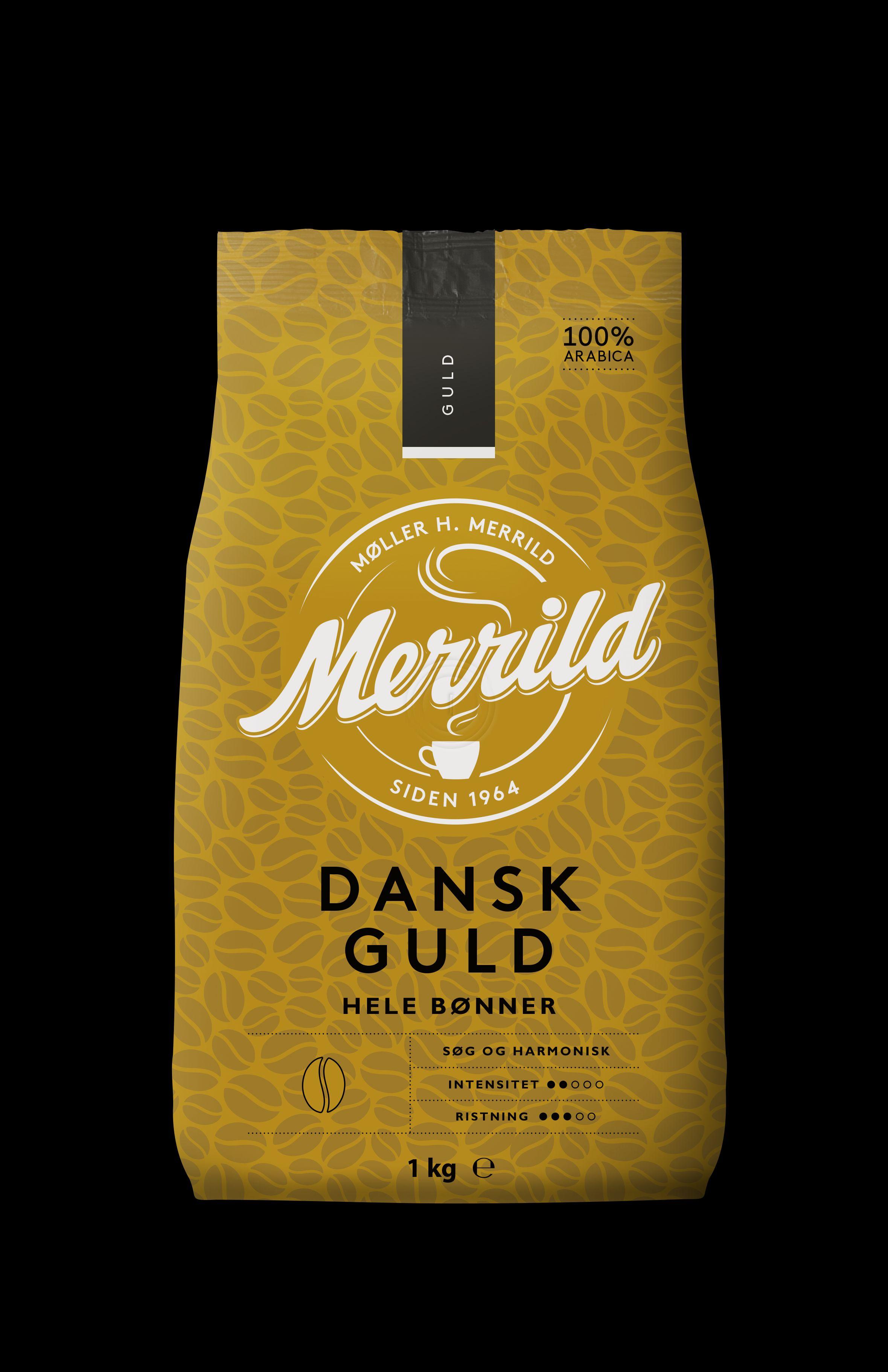 Kavos pupelės MERRILD Gold, 1kg, žema kaina | Varle.lt