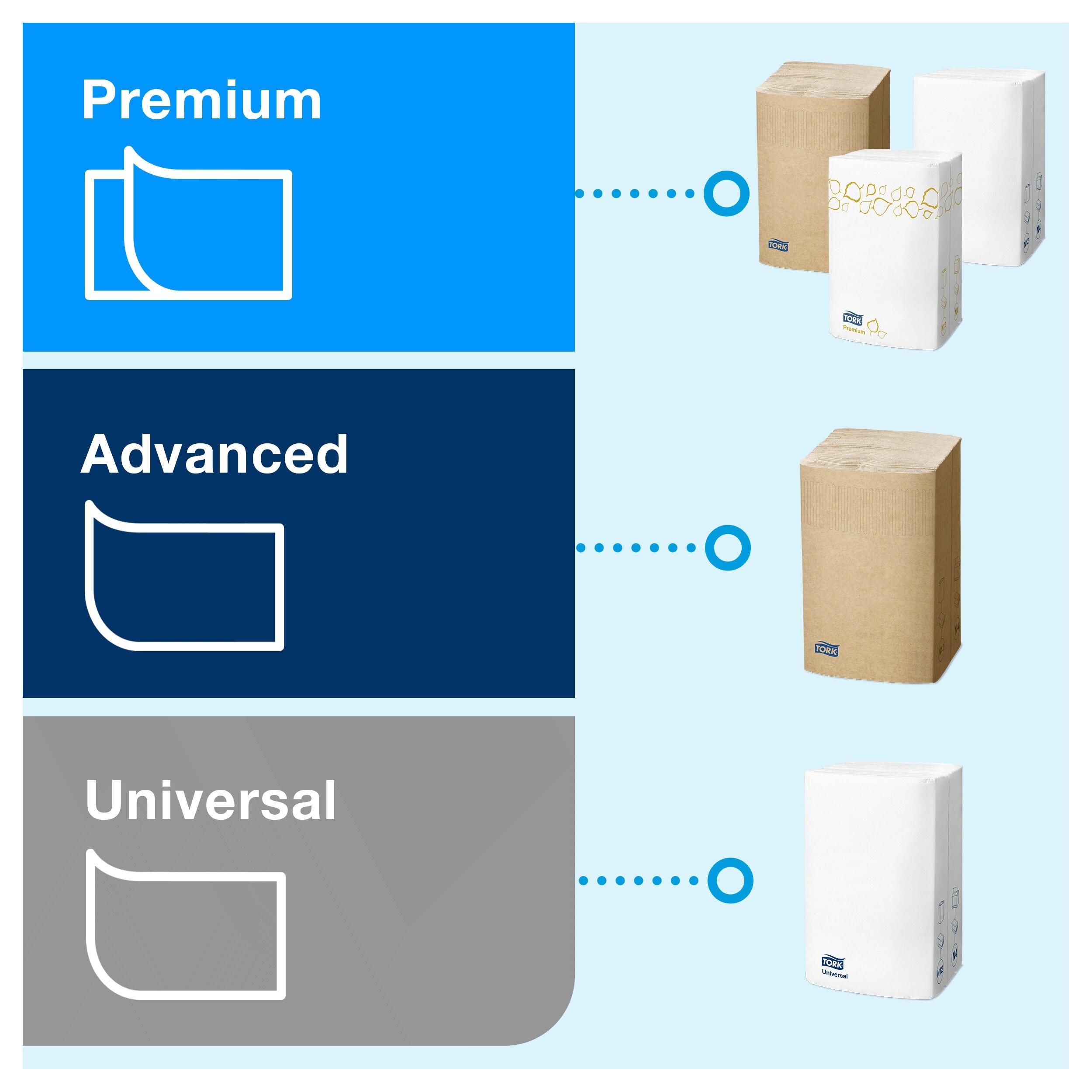 Servetėlių dozatorius TORK XPRESSNAP TABLETOP, 20,1 x 15,5 x 15 cm, šv ...