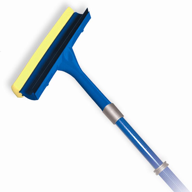 York Langų valymo šepetys, su kempine ir teleskopiniu kotu, 130 cm ...