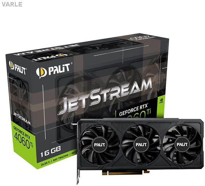 Vaizdo plokštė Grafikos plokštė|PALIT|NVIDIA GeForce RTX 4060 Ti|16 GB ...