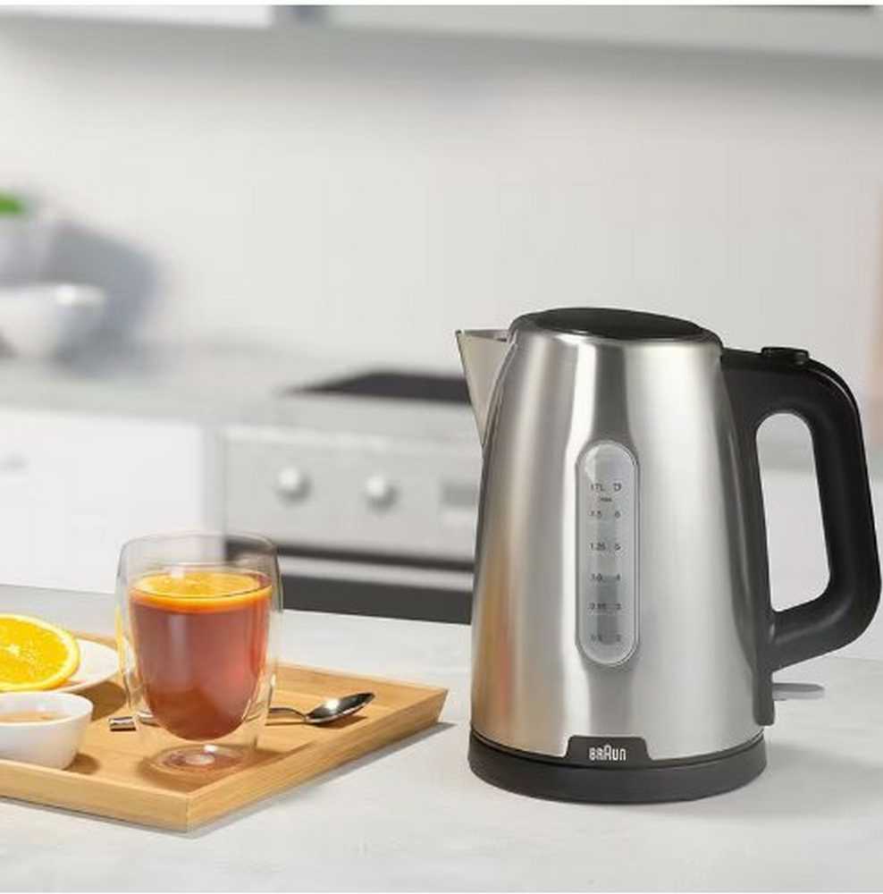 DeLonghi BRAUN PurShine Virdulys WK 1500 BK, 1.7L, Juodas, modelis ...