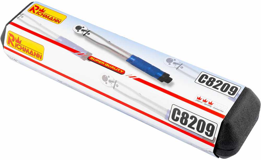 Richmann Dinamometr. raktas 1 / 4, 5-25 Nm, modelis - C8209, žema kaina ...