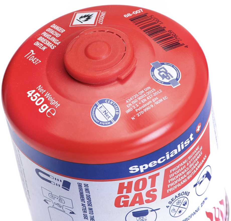 Specialist+ Propano / butano dujos 450 g., modelis - 68-007, žema kaina ...