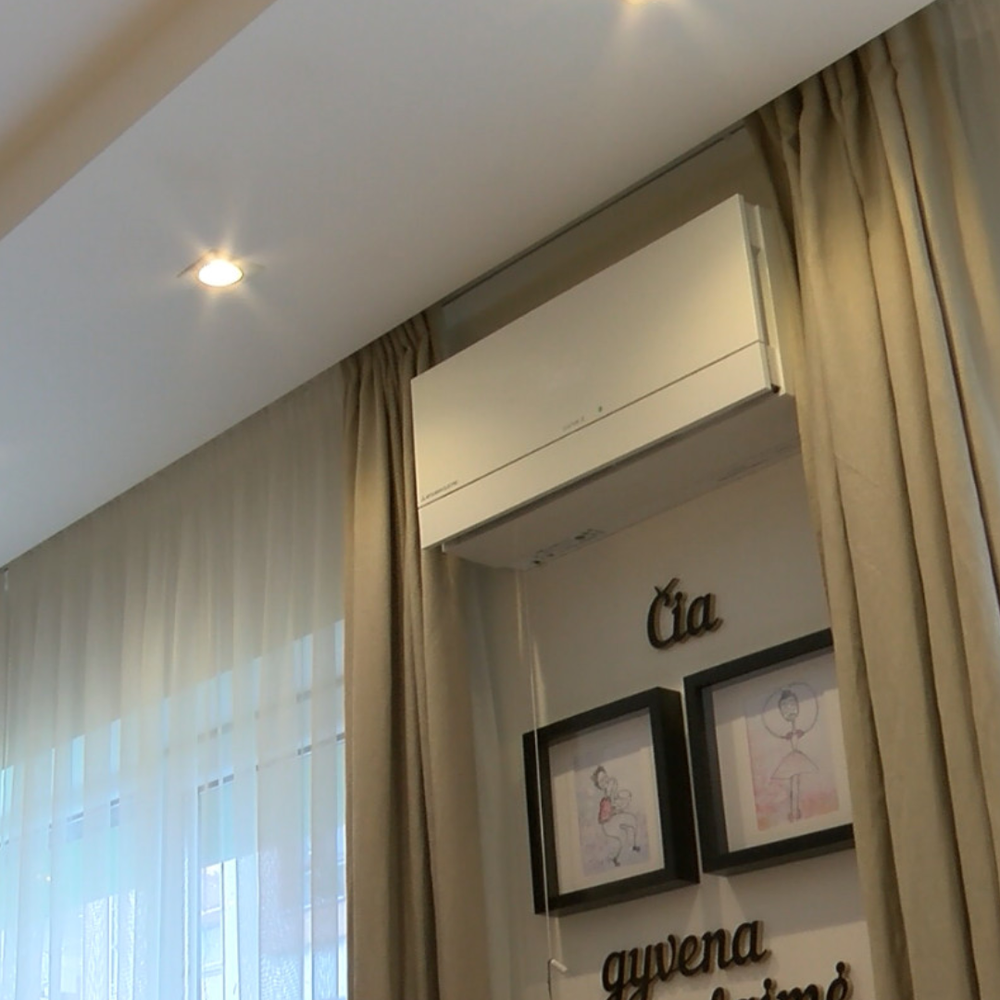 Sieninis mini rekuperatorius Mitsubishi VL-80U5-E, žema kaina | Varle.lt