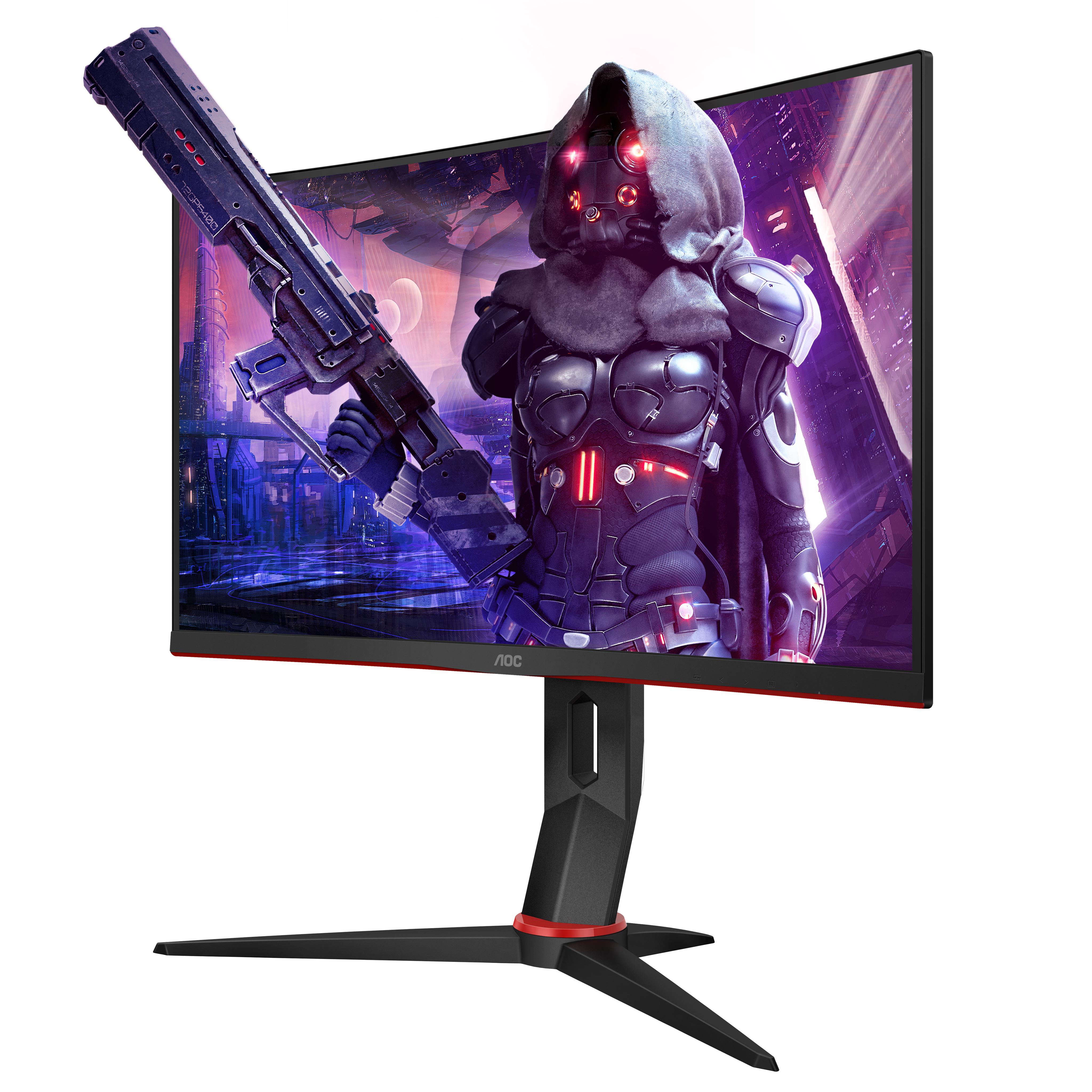 Monitorius AOC C24G2U / BK 1920x1080 VA Curved 165Hz 1MS MPRT FreeSync ...