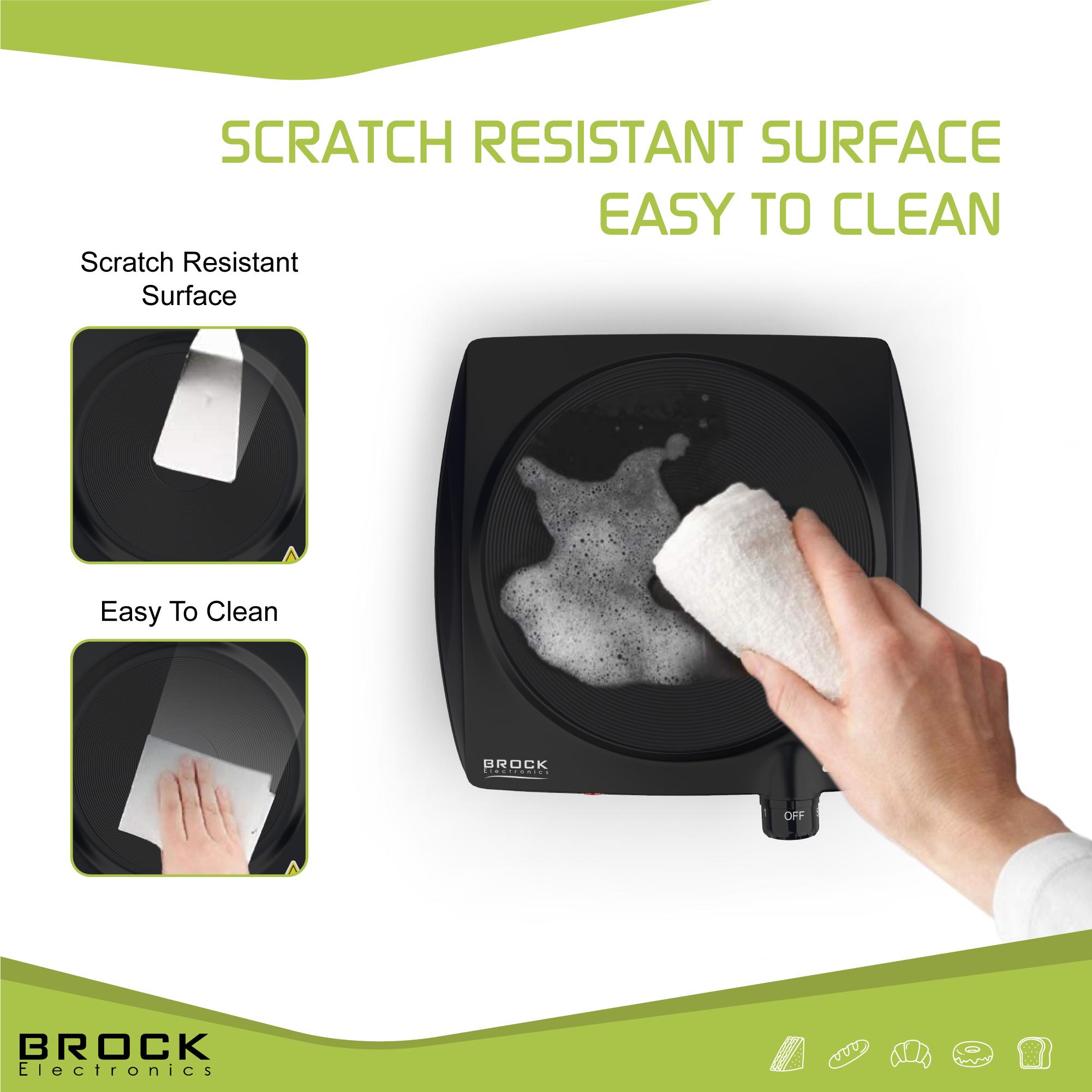 Single burner elektrinis cooker BROCK EP 1500 BK juodas, modelis ...