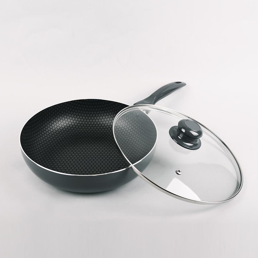 MR 1202 28 MAESTRO Frying pan su dangčiu, modelis - MR 1202 28, žema ...