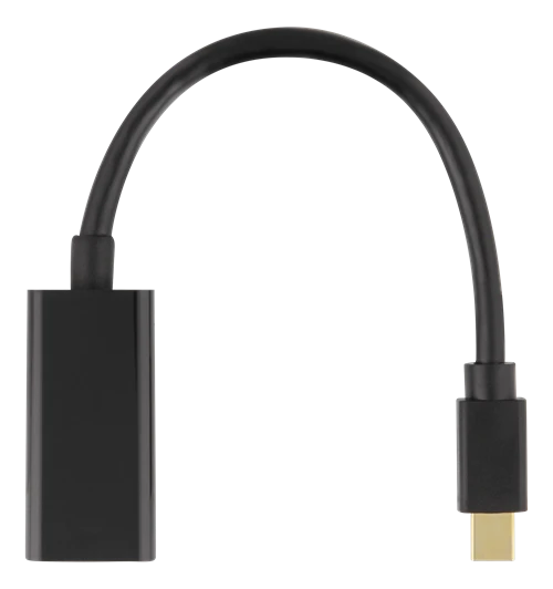 Adapteriai DELTACO DP prie HDMI, 3840x2160 prie 60Hz, 0,2m, juodas / DP ...