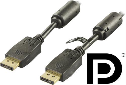 Deltaco DP-1010 DisplayPort laidas, modelis - DP-1010, žema kaina ...