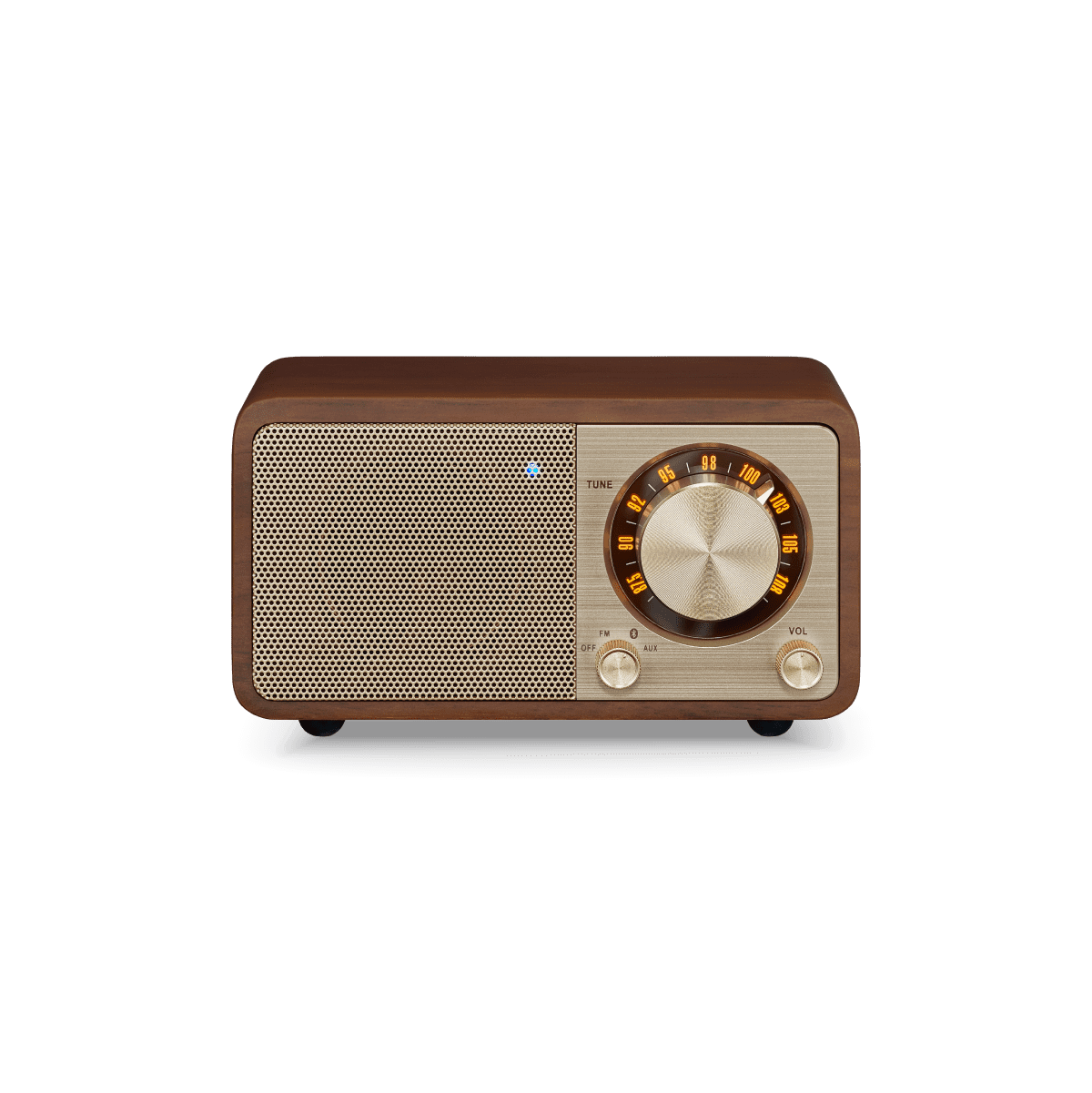 Radijas Sangean medinės spintelės dizaino FM / Bluetooth / AUX Cherry ...