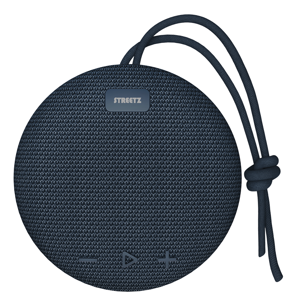 Streetz Nešiojama kolonėlė Bluetooth atspari vandeniui, 1x 5 W, AUX, IPX7, mic, mėlyna / CM769 ...