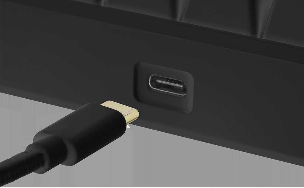 Žaidimų Klaviatūra Deltaco Mini DK430 - US išdėstymas, RGB - Raudona ...