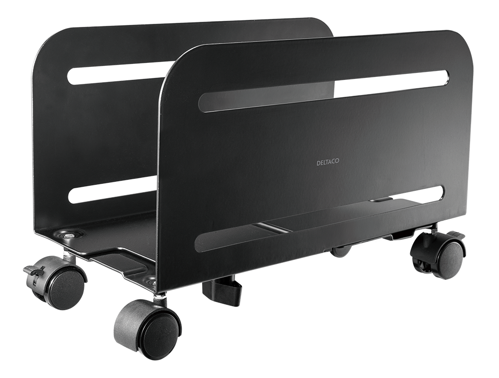 Laikiklis Universalus mobilus procesoriaus stovas DELTACO OFFICE juodas ...