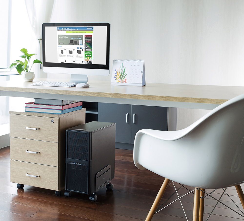 Laikiklis Universalus mobilus procesoriaus stovas DELTACO OFFICE juodas ...