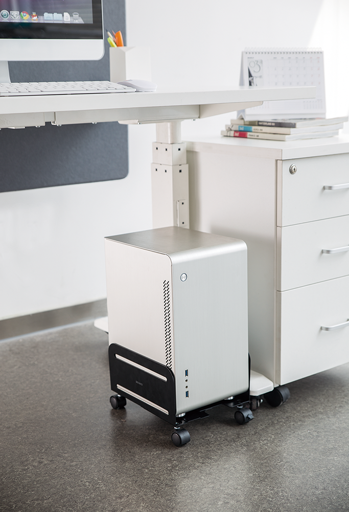 Laikiklis Universalus mobilus procesoriaus stovas DELTACO OFFICE juodas ...