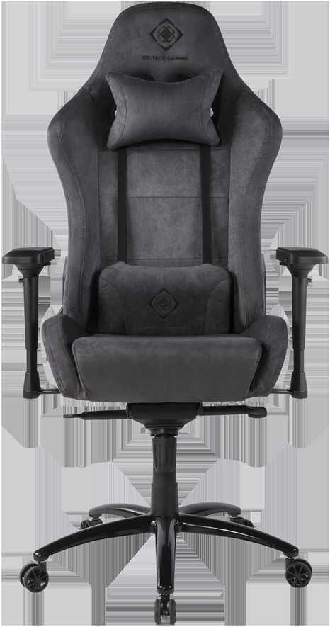 Žaidimų kėdė DELTACO GAMING DC430 iš minkšto Alcantara audinio, 4D ...