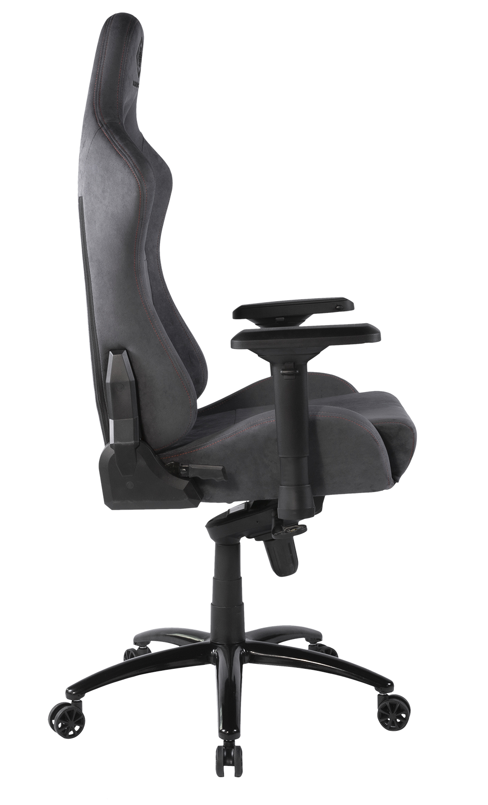 Žaidimų kėdė DELTACO GAMING DC430 iš minkšto Alcantara audinio, 4D ...