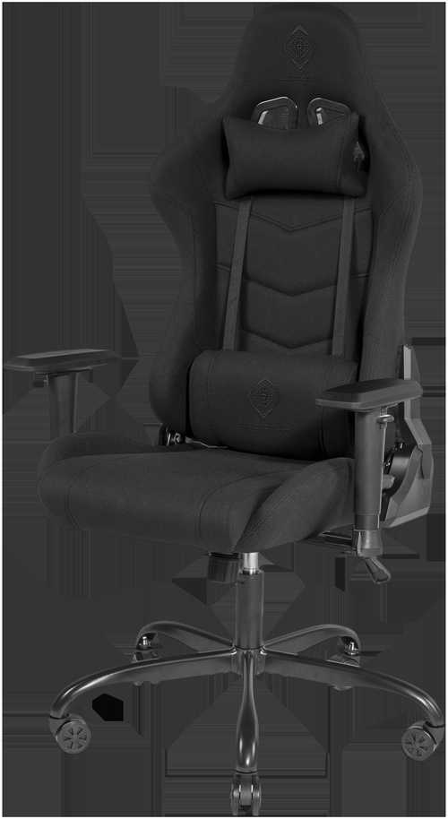 Žaidimų kėdė DELTACO GAMING minkšto minkšto, ergonominė, juoda / GAM ...