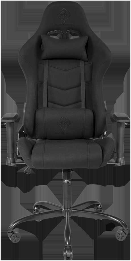 Žaidimų kėdė DELTACO GAMING minkšto minkšto, ergonominė, juoda / GAM ...