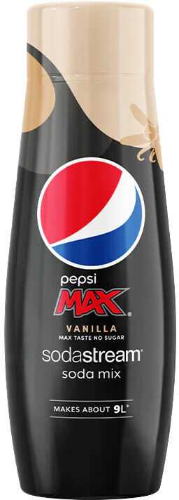 Pepsi Max Vanilla SodaStream sirupas, 440ml, modelis - 1924228770, žema ...