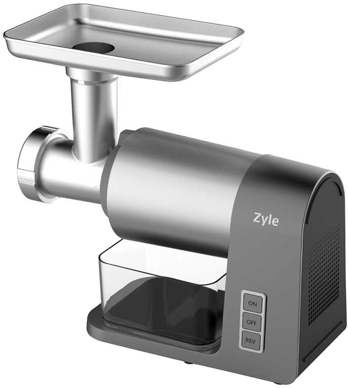 Elektrinė mėsmalė Zyle ZY192TMG su pomidorų sulčiaspaudės priedu, 2000 ...