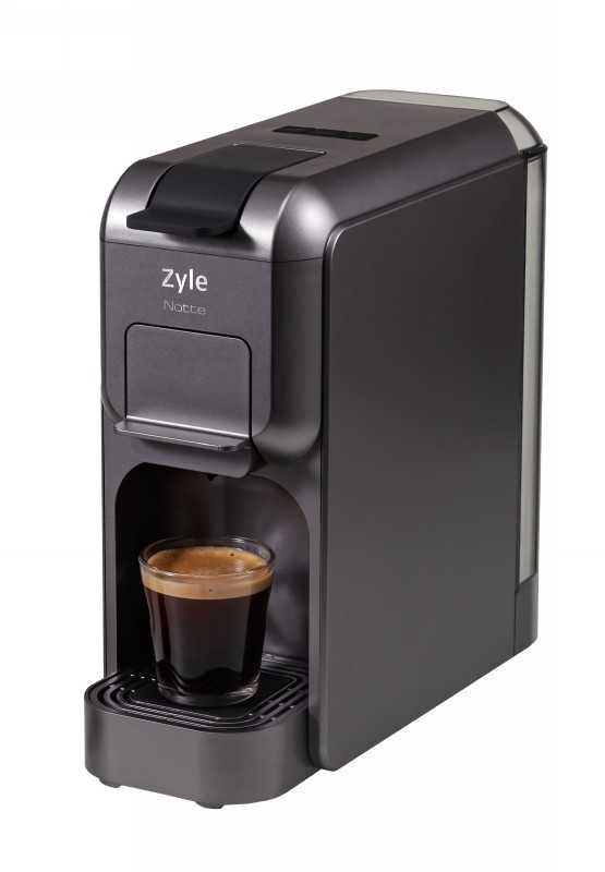 Kapsulinis kavos aparatas Zyle Notte 3 in 1, ZY672B, juodas, 1350W ...