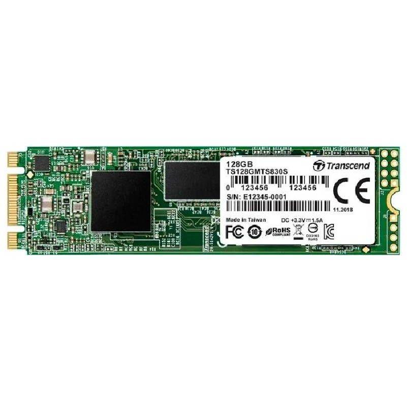 Transcend SSD 830S M.2 2280 SATA III 6Gb / s, 128GB, R / W 560 / 520 MB / s, modelis ...