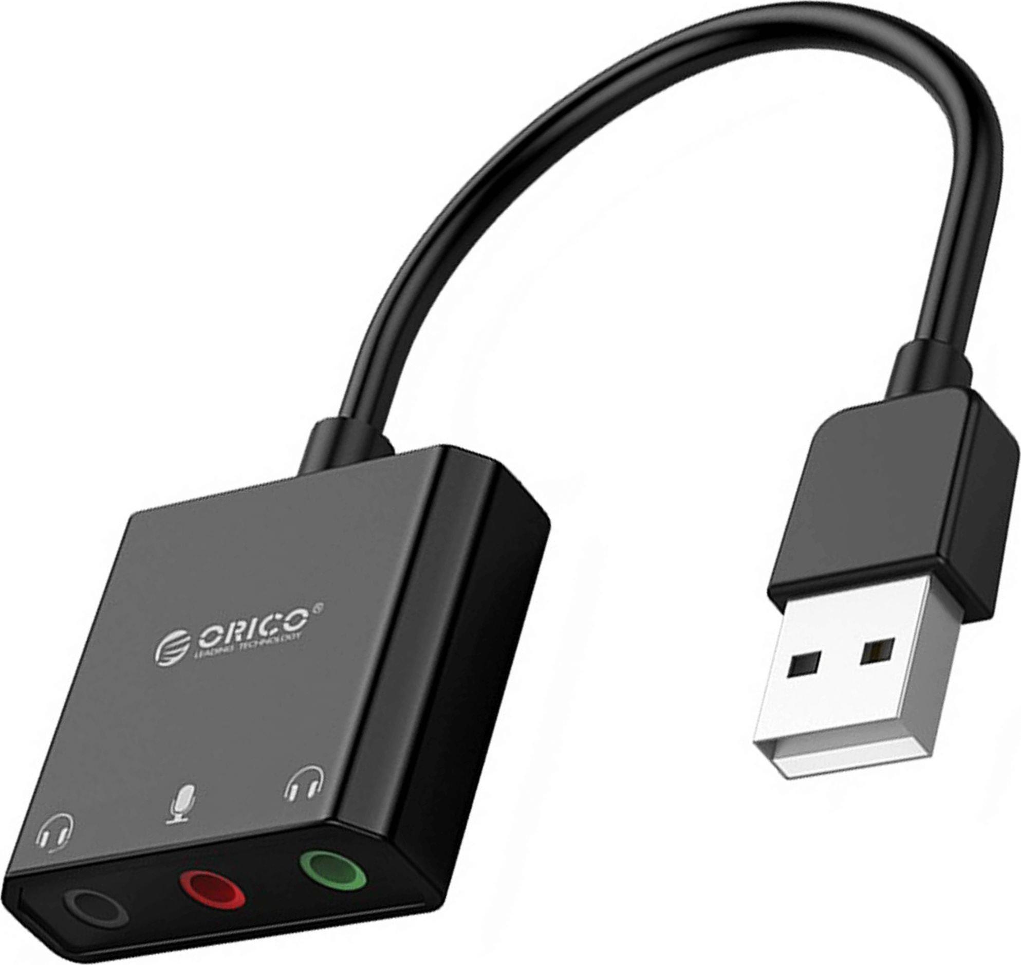 Orico išorinė USB garso plokštė SKT3-BK-BP, modelis - SKT3-BK-BP, žema ...