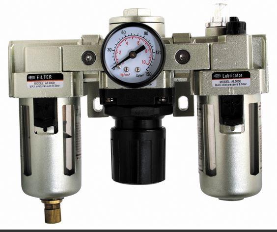 Airpress Oro preso filtras + reduktorius + alyva 1 / 2" (45234 ...