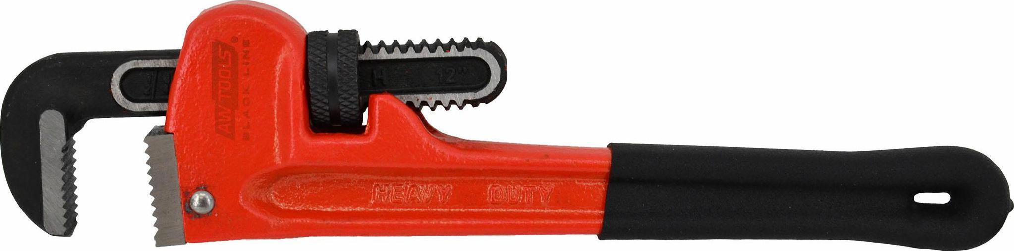 AW-Tools AWTOOLS KLUCZ NASTAWNY DO RUR STILLSON 450mm Juodas LINE ...