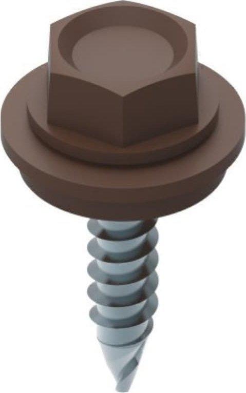 Baks SMDP6,0X25-E SELF DRILLING FINE TAPPING SCREW WITH EPDM (1,4301 ...