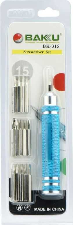 PTC BAKU BK-315 15 IN 1 atsuktuvų rinkinys, žema kaina | Varle.lt