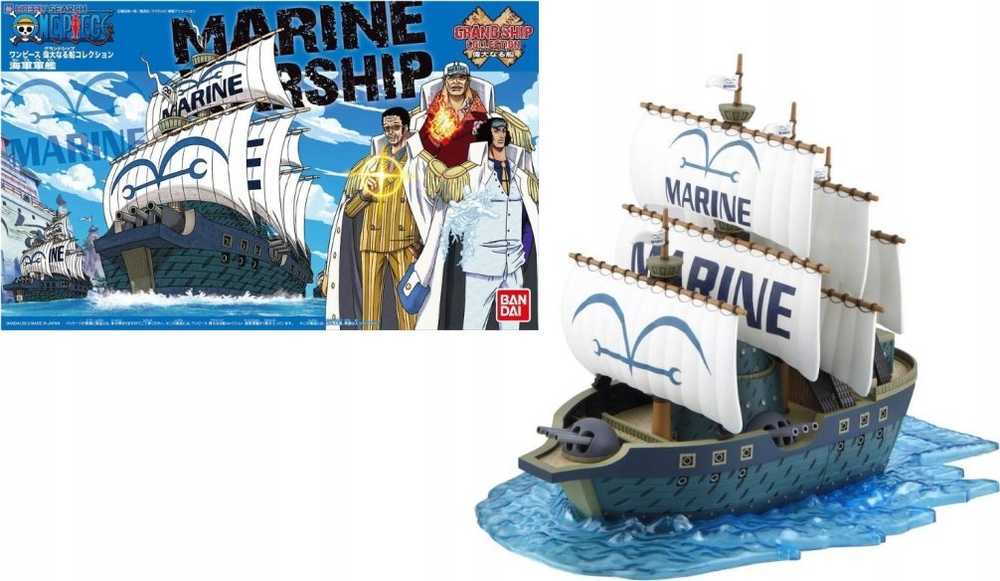 Bandai „ONE PIECE GRAND SHIP COLLECTION“ JŪRINIS LAIVAS, modelis ...