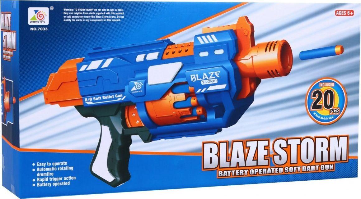 Ramiz Mėlyna Blaze Storm Pistol Gun Mėlyna, modelis - ZMI.ZC7033, žema ...