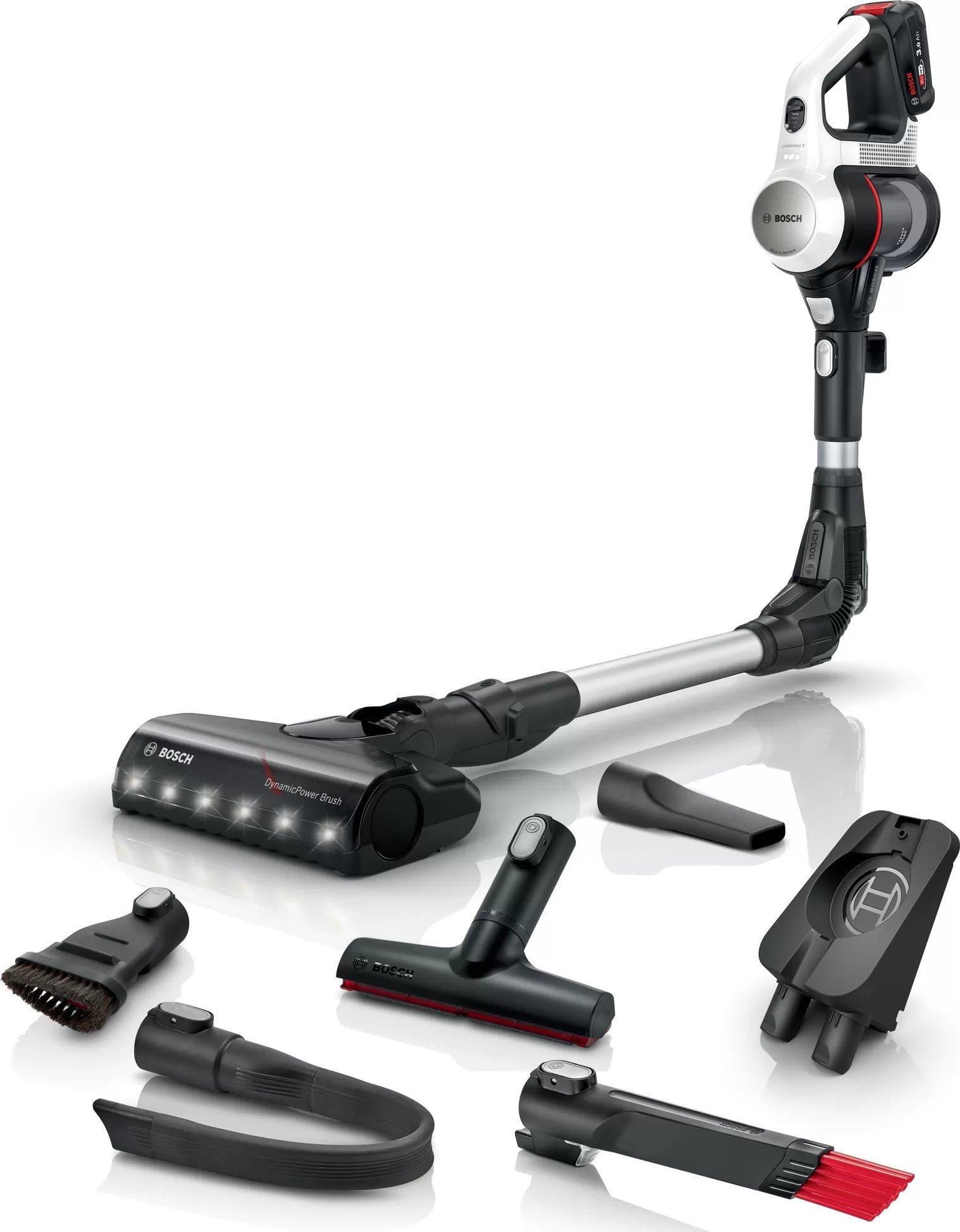 Bosch BSH FCPB Bad Neustadt Įkraunamasis dulkių siurblys, Unlimited 7 ...