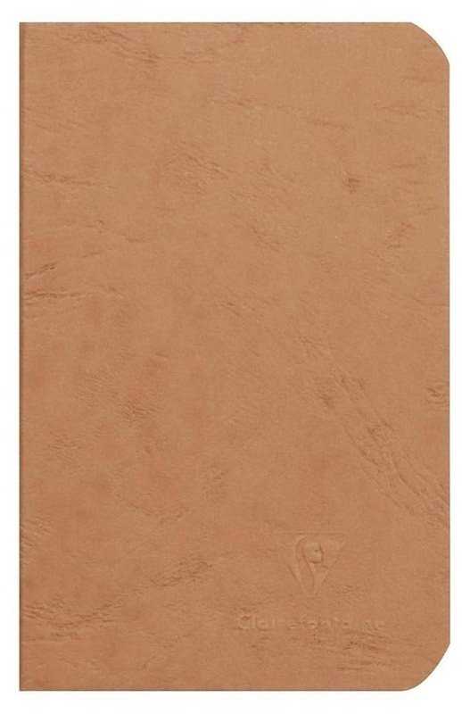 Clairefontaine „Amžiaus krepšys“ rudas užrašų sąsiuvinis 9x14 cm, 96 ...