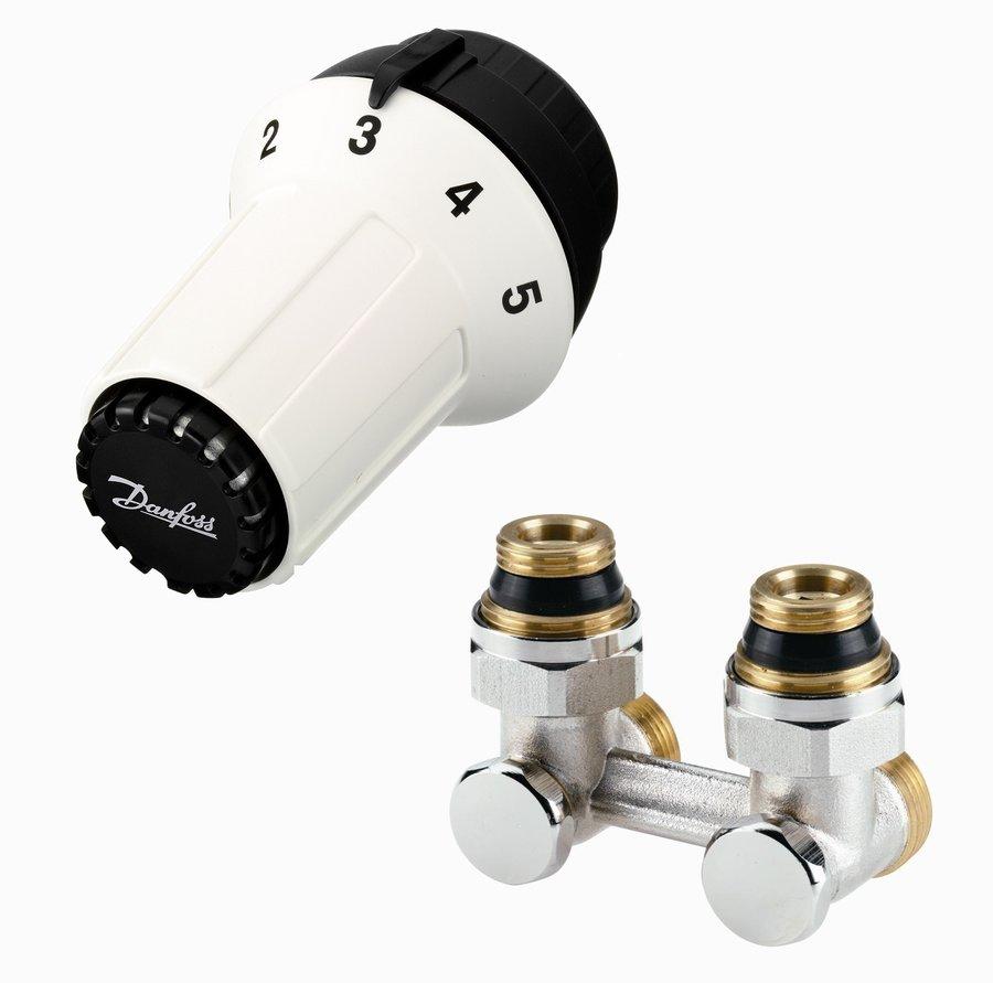 Danfoss termostatinis rinkinys SET Panda RA kampinis - 013G5278, modelis - 013G5278, žema kaina ...