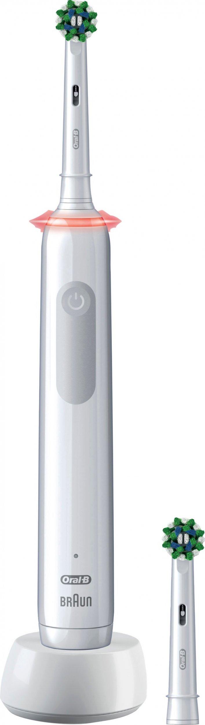 Braun Oral-B Pro 3 3000 Cross Action Elektrinis dantų šepetėlis, baltas ...