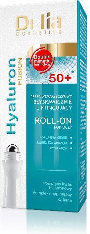 Delia Cosmetics Hyaluron Fusion 50+ Roll-on liftingujący pod oczy 15ml ...