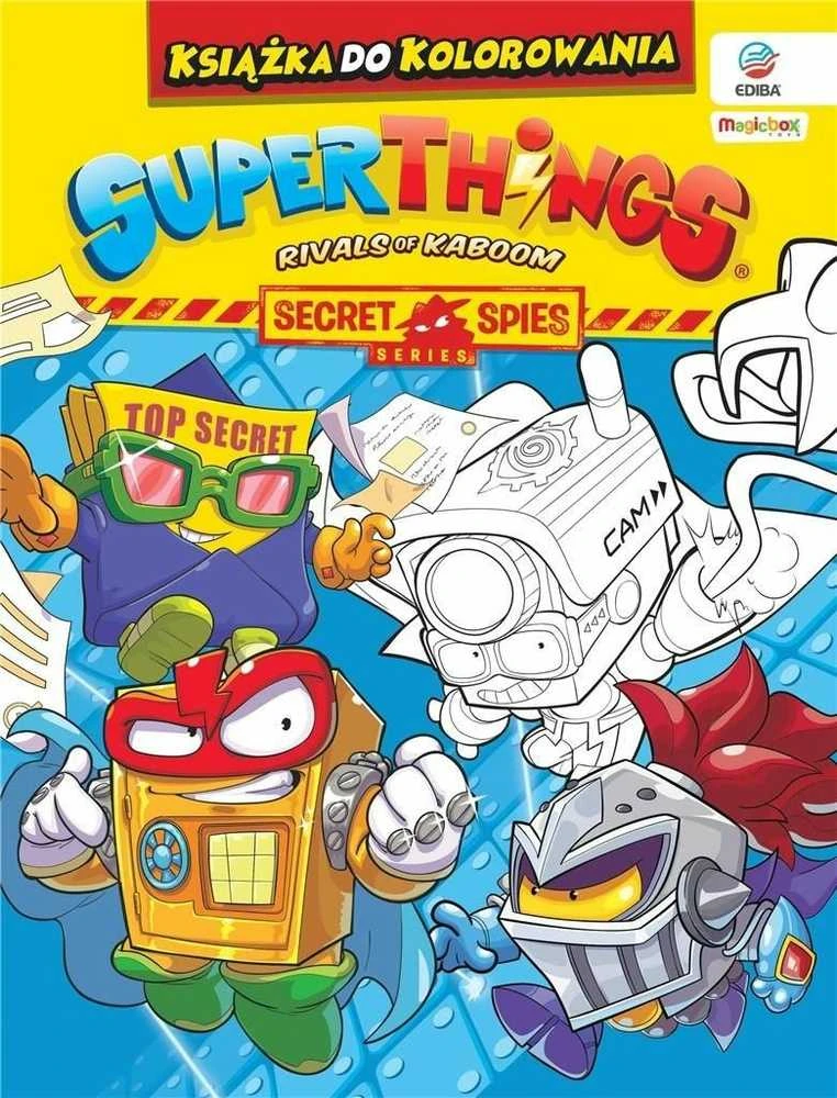 Ediba Super Things – spalvinimo knygelė, modelis - 457581, žema kaina ...