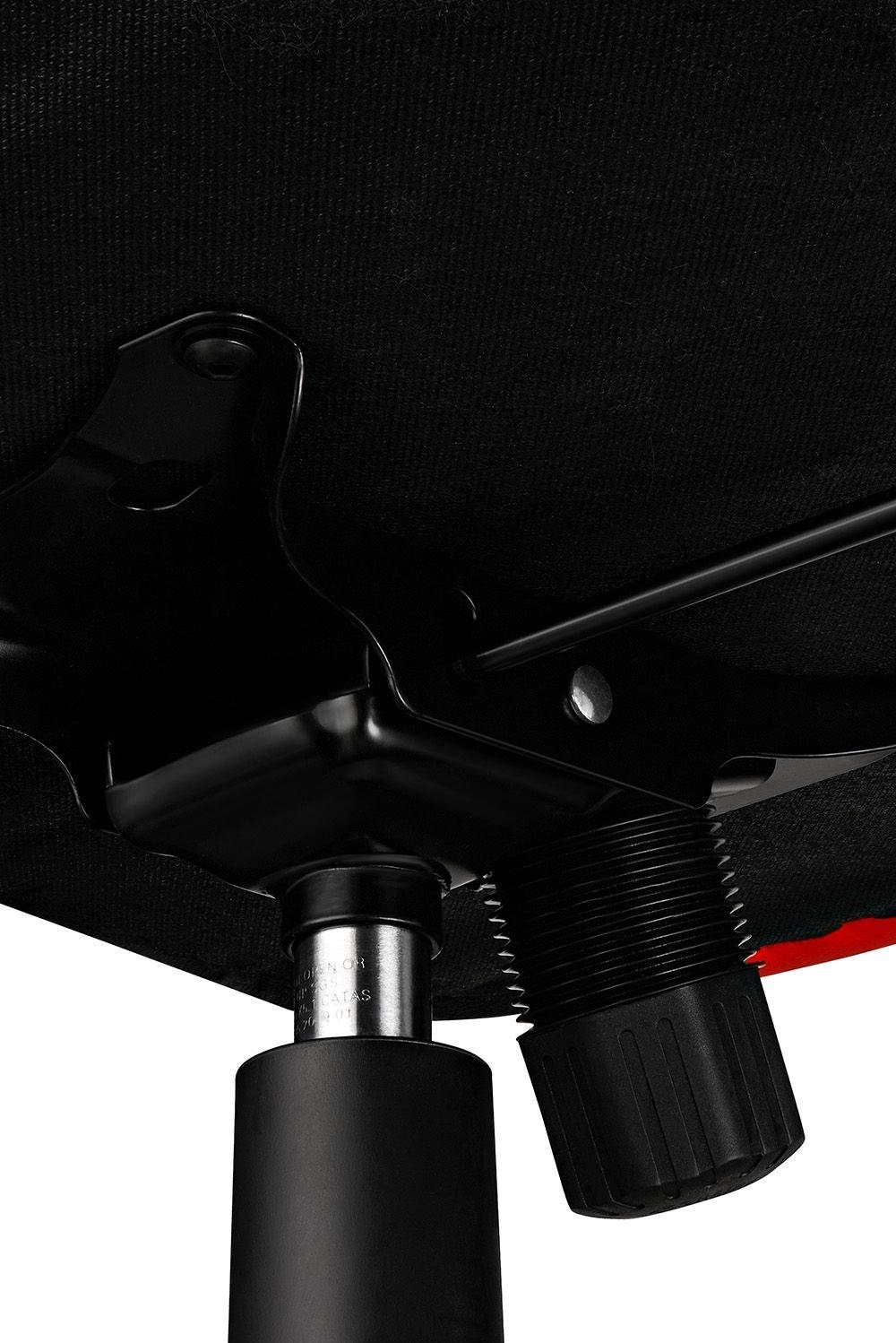 Žaidimų kėdė PRO-GAMER Atilla Carbon 2.0 Juodai-raudona, modelis - PG32 ...