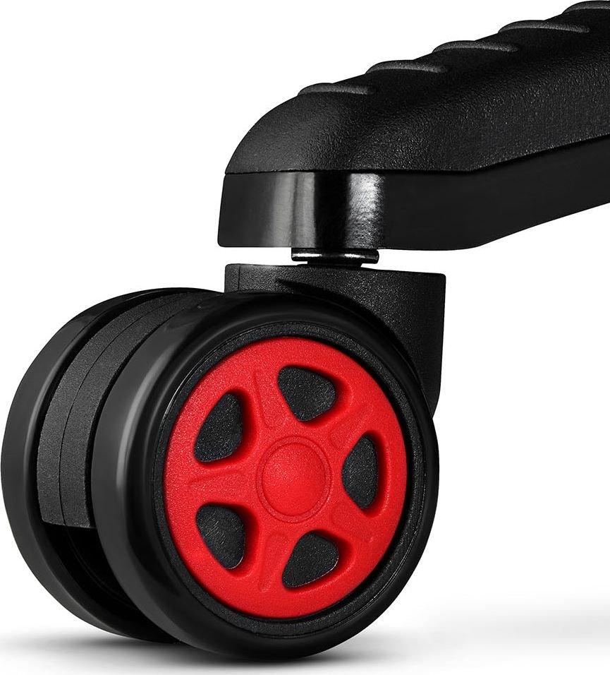 Žaidimų kėdė PRO-GAMER Atilla Carbon 2.0 Juodai-raudona, modelis - PG32 ...